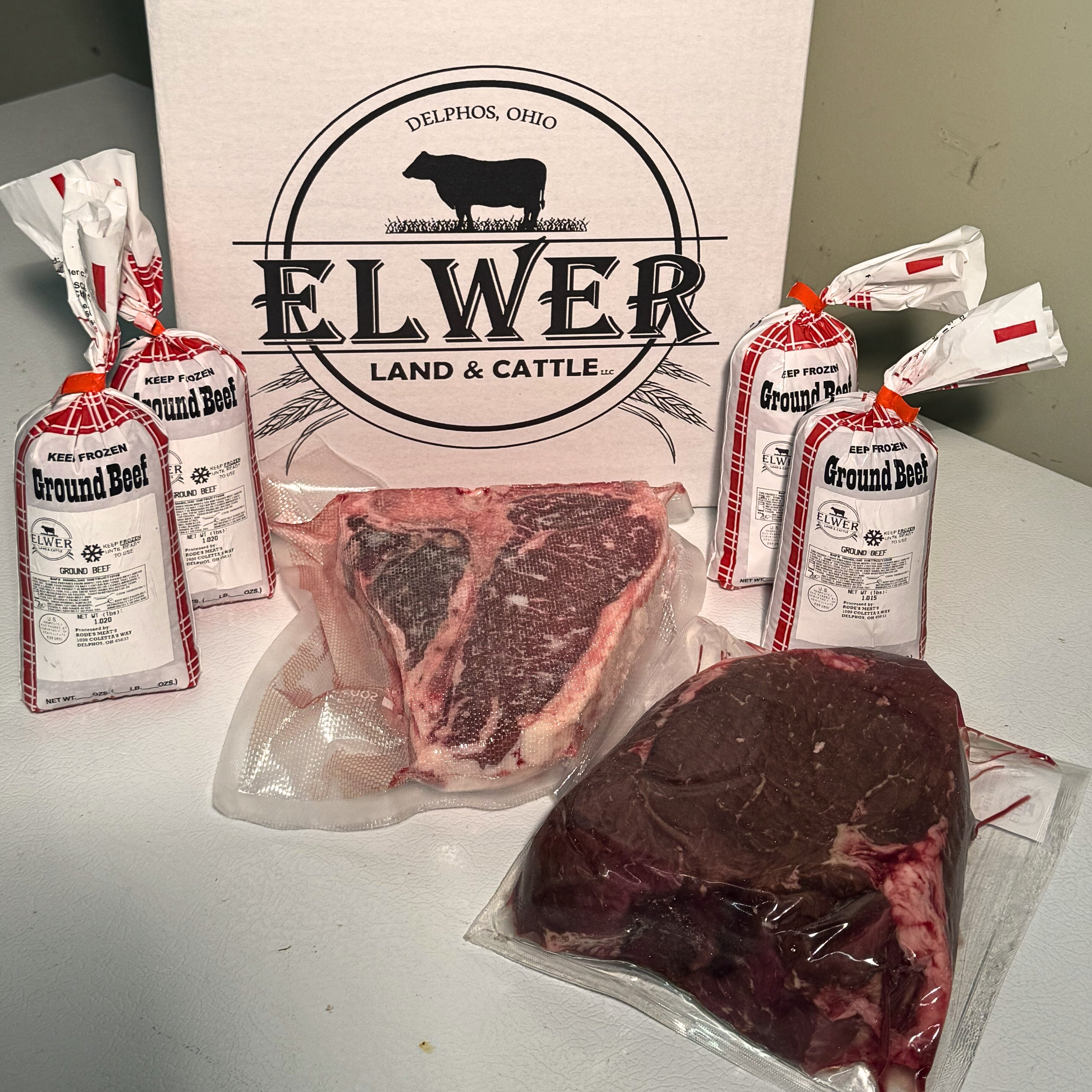 🥩 American Beef Sampler – Elwer Land and Cattle